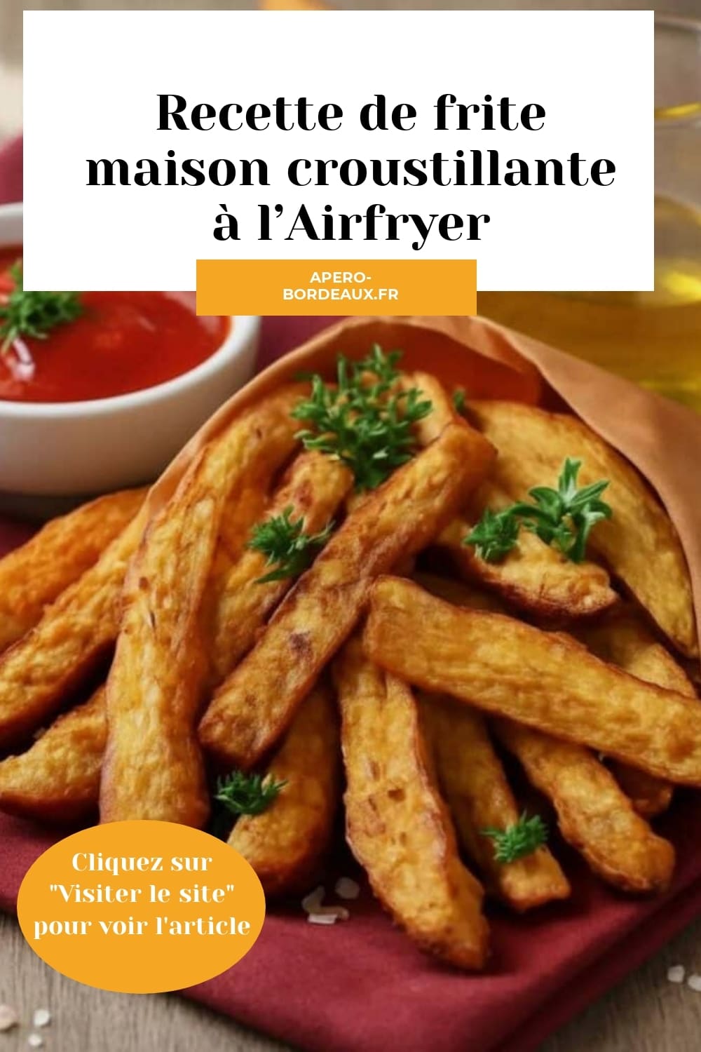 Recette de frite maison croustillante à l’Airfryer