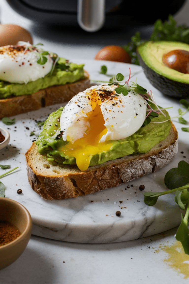 Recette de Toast à l'Avocat et Œuf Poché pour Brunch de Pâques